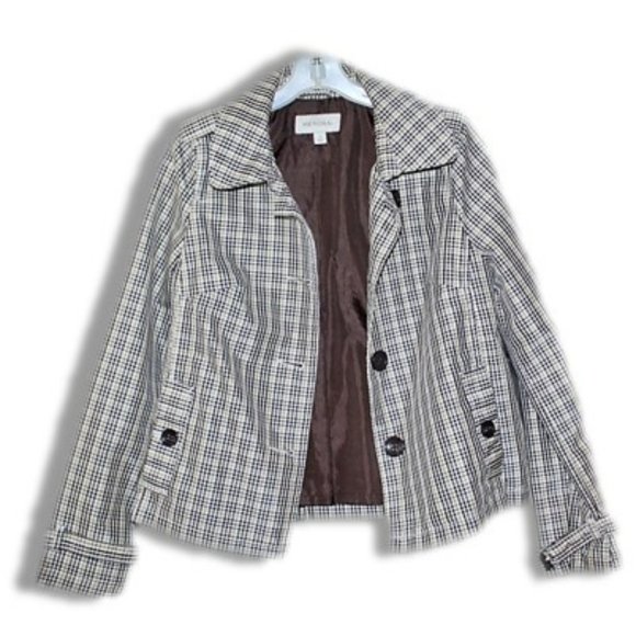 Jackets & Coats | Peacoat Plad Raincoat | Poshmark